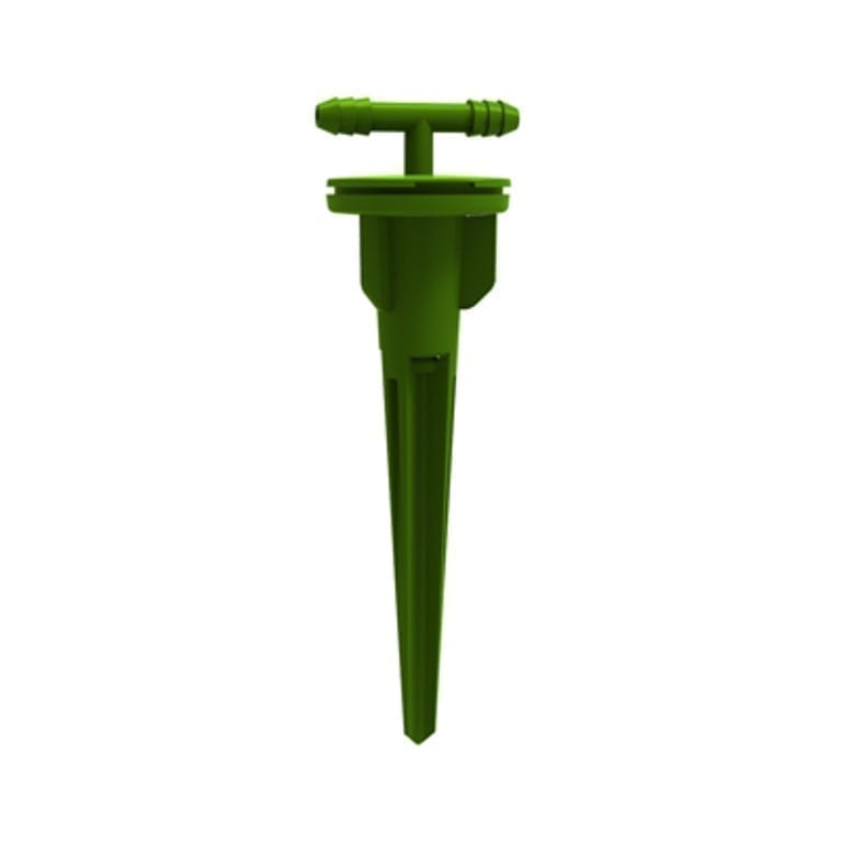 FLORAFLEX - TEE 4MM SHORT ROCKET DRIPPERS (12 PACK) - Cone Piece